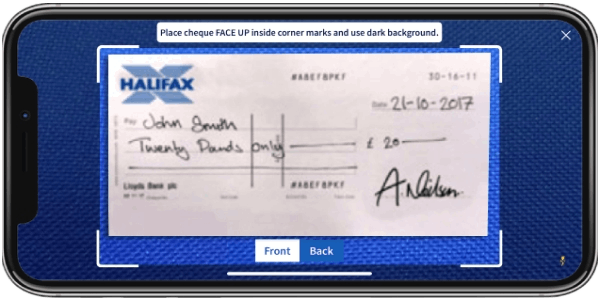 Pay in a cheque | Payments and transfers | Halifax