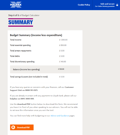 Budget Calculator Managing Your Money Halifax budget-calculator-managing-your-money-halifax